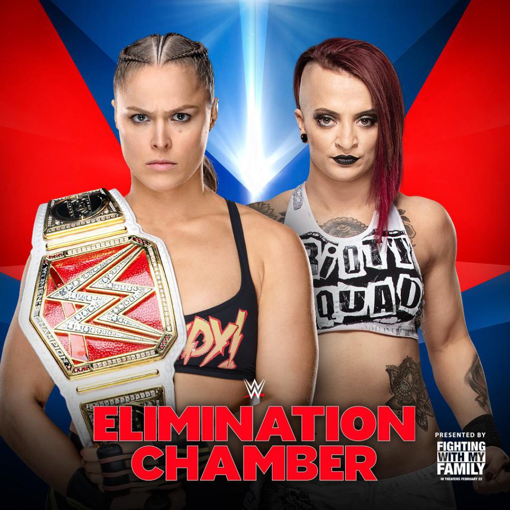 Ronda Rousey vs. Ruby Riott official for Elimination Chamber - Diva Dirt