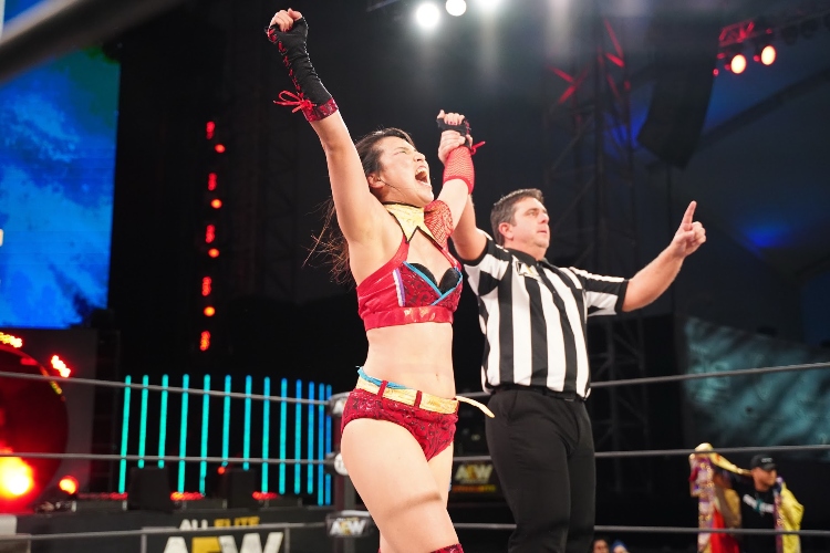 Hikaru Shida retains AEW women's title on AEW Dynamite - Diva Dirt