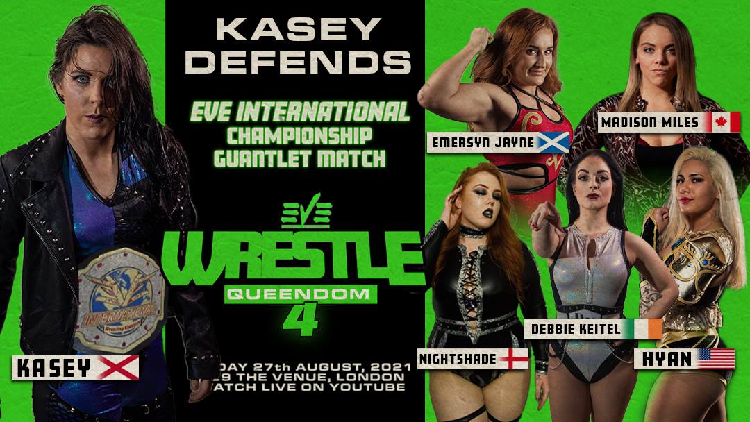 Rhia O'Reilly to defend EVE Championship in 30-Woman Rumble at Wrestle Queendom 4 - Diva Dirt