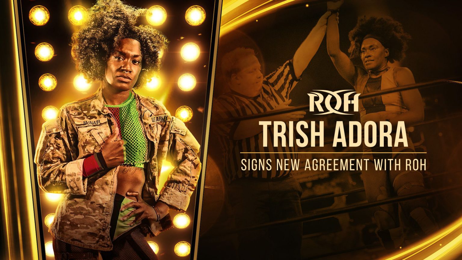 Trish Adora officially signs with ROH - Diva Dirt