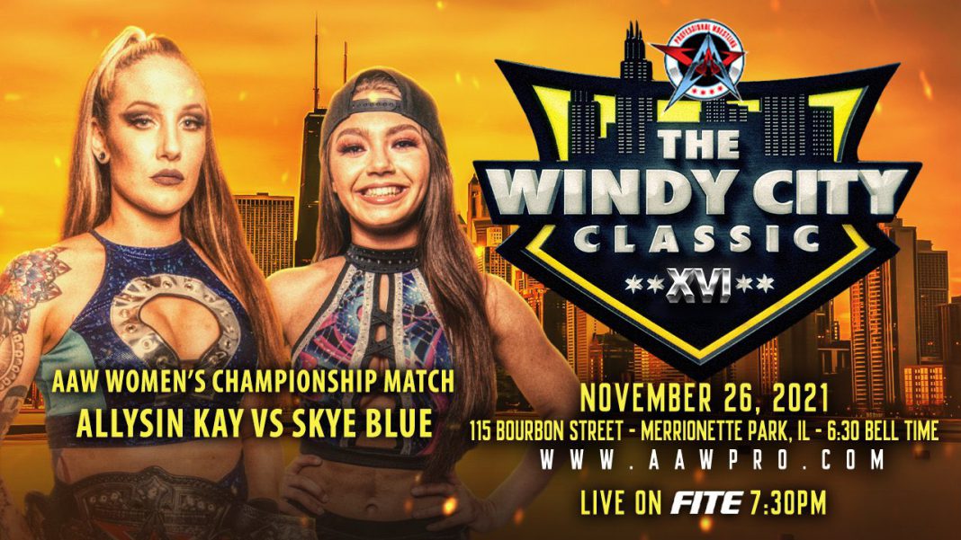 Skye Blue defeats Allysin Kay to become the AAW Women's Champion - Diva ...