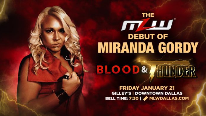 Miranda Gordy to face Rok-C in her MLW debut - Diva Dirt