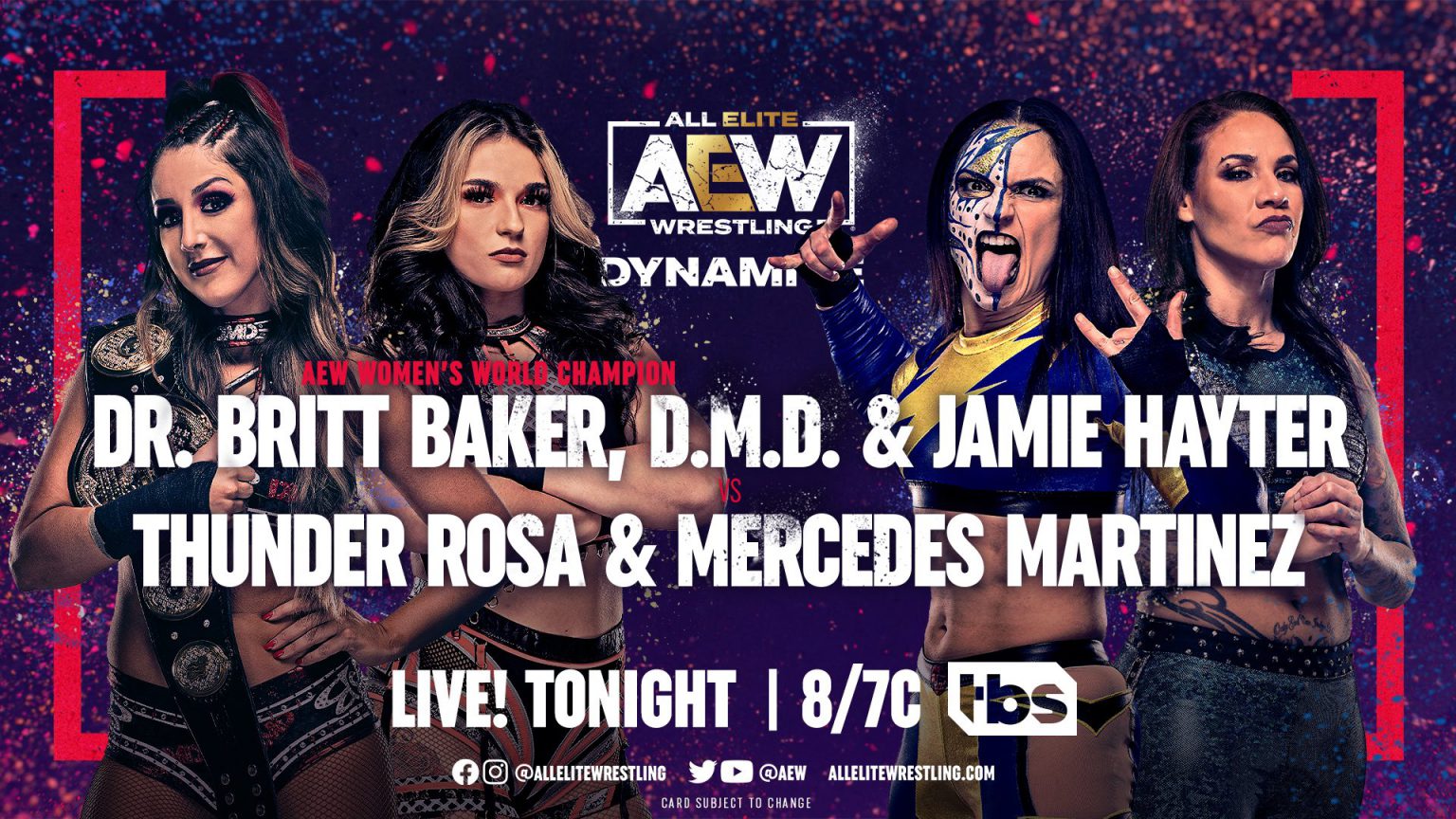 Tag Team match added to tonight's AEW Dynamite; Danielle Kamela returns ...