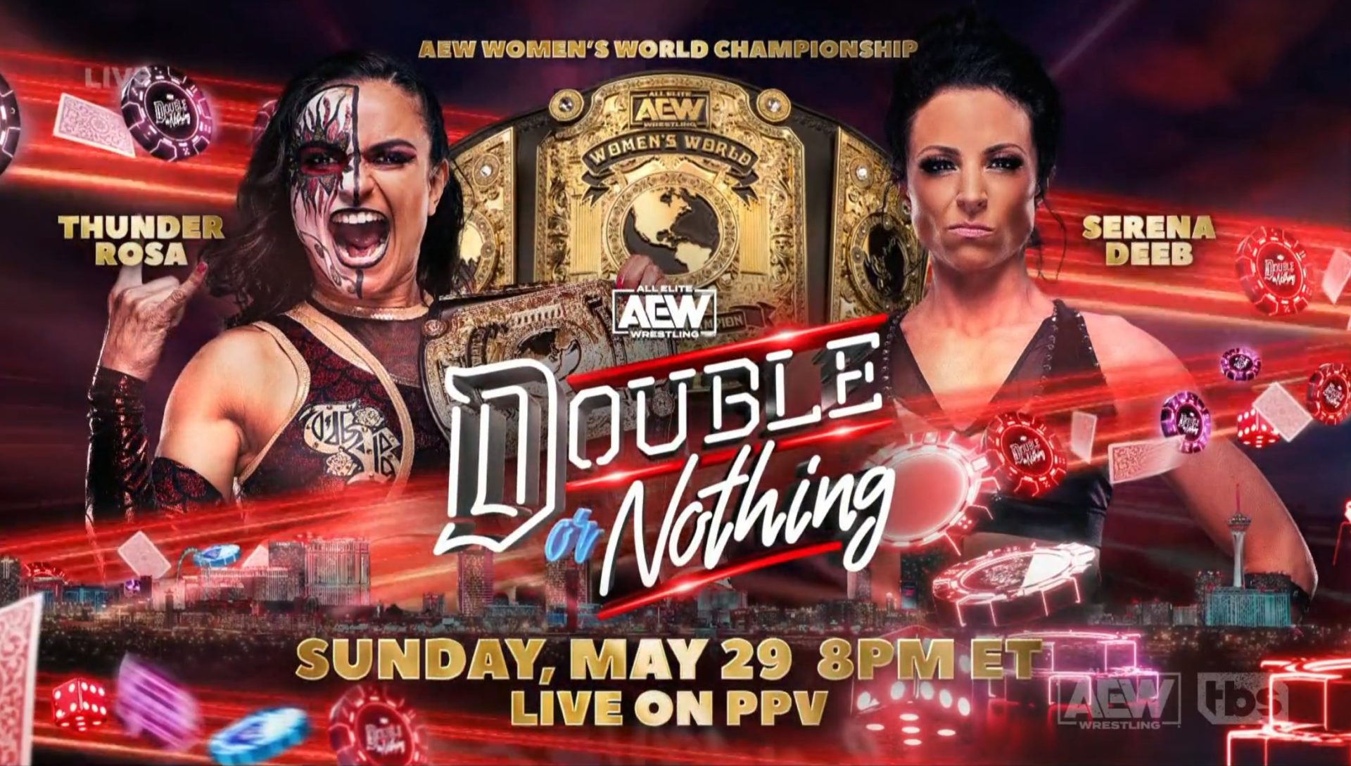 Thunder Rosa vs. Serena Deeb Set For AEW Double or Nothing - Diva Dirt