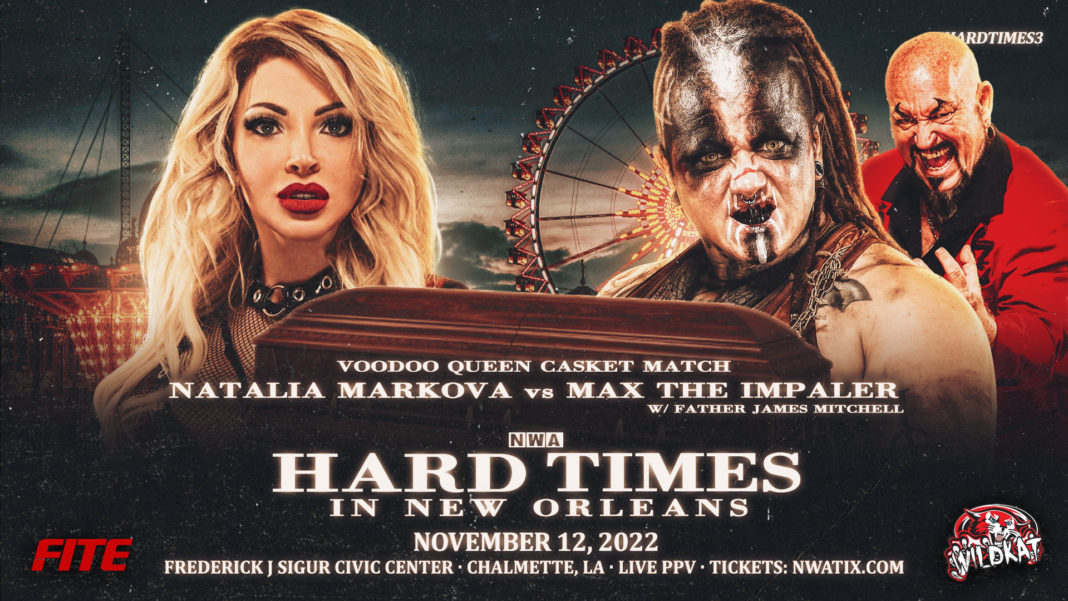 Voodoo Queen Casket Match Booked For NWA Hard Times 3 - Diva Dirt