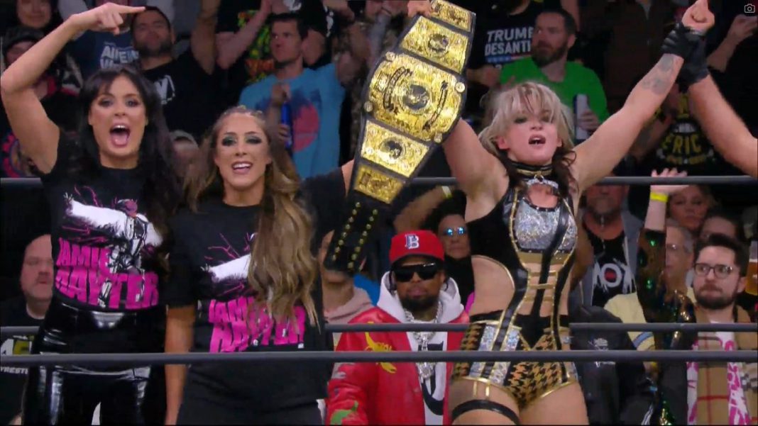 New Interim Women's Champion Crowned At AEW Full Gear - Diva Dirt