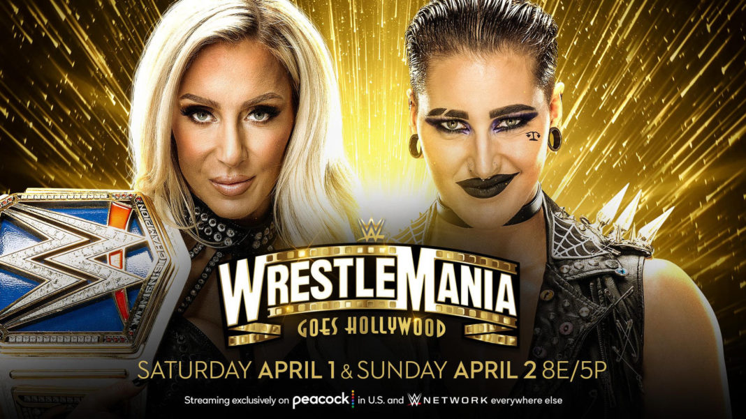 Rhea Ripley vs. Charlotte Flair Set For WrestleMania 39 - Diva Dirt