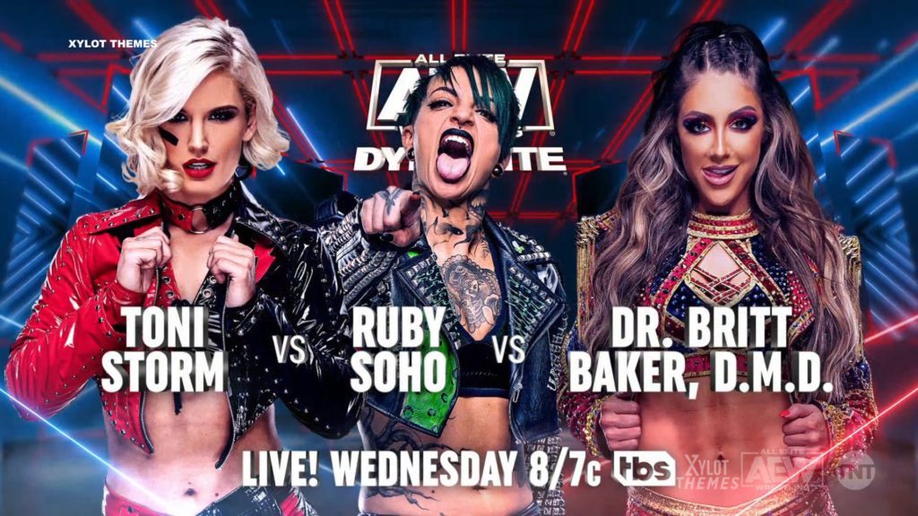 Three Way Match Set For Jan. 25 AEW Dynamite - Diva Dirt