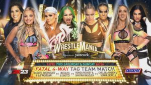 Last Team Confirmed For WrestleMania Showcase; Becky Lynch vs. IYO SKY - Diva Dirt