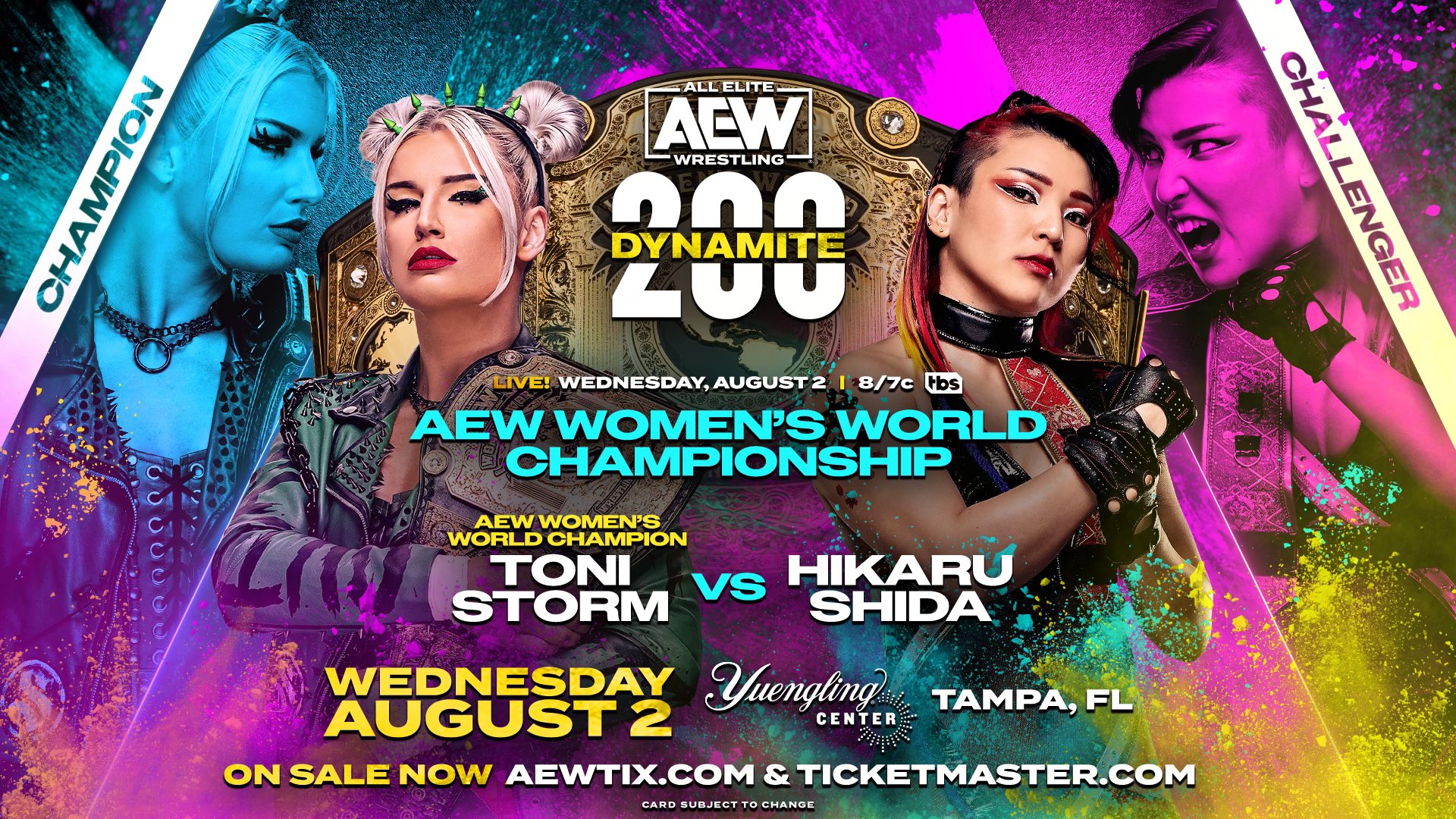 Toni Storm vs. Hikaru Shida Set For 200th Dynamite Episode - Diva Dirt