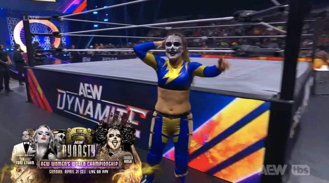 Thunder Rosa Secures Women's World Title Match At AEW Dynasty - Diva Dirt
