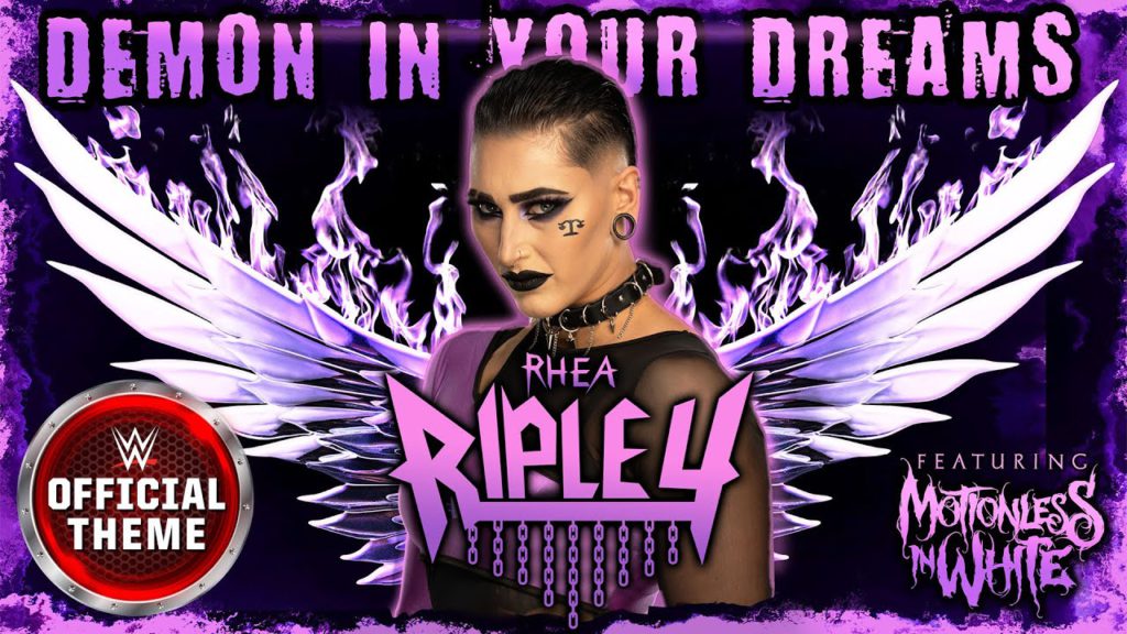 Motionless In White To Play Rhea Ripley’s WrestleMania Entrance - Diva Dirt