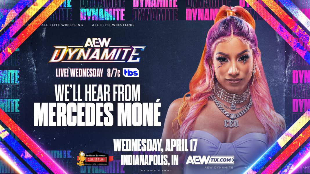 Mercedes Moné To Speak On April 17 Dynamite – Diva Dirt