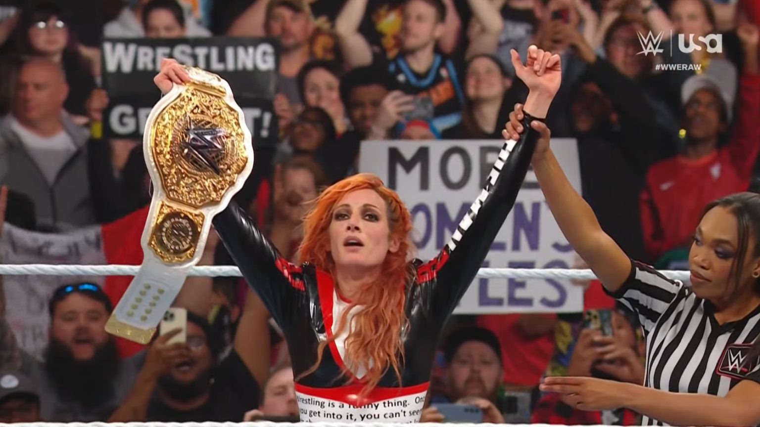Becky Lynch Wins Women’s World Title On Raw - Diva Dirt