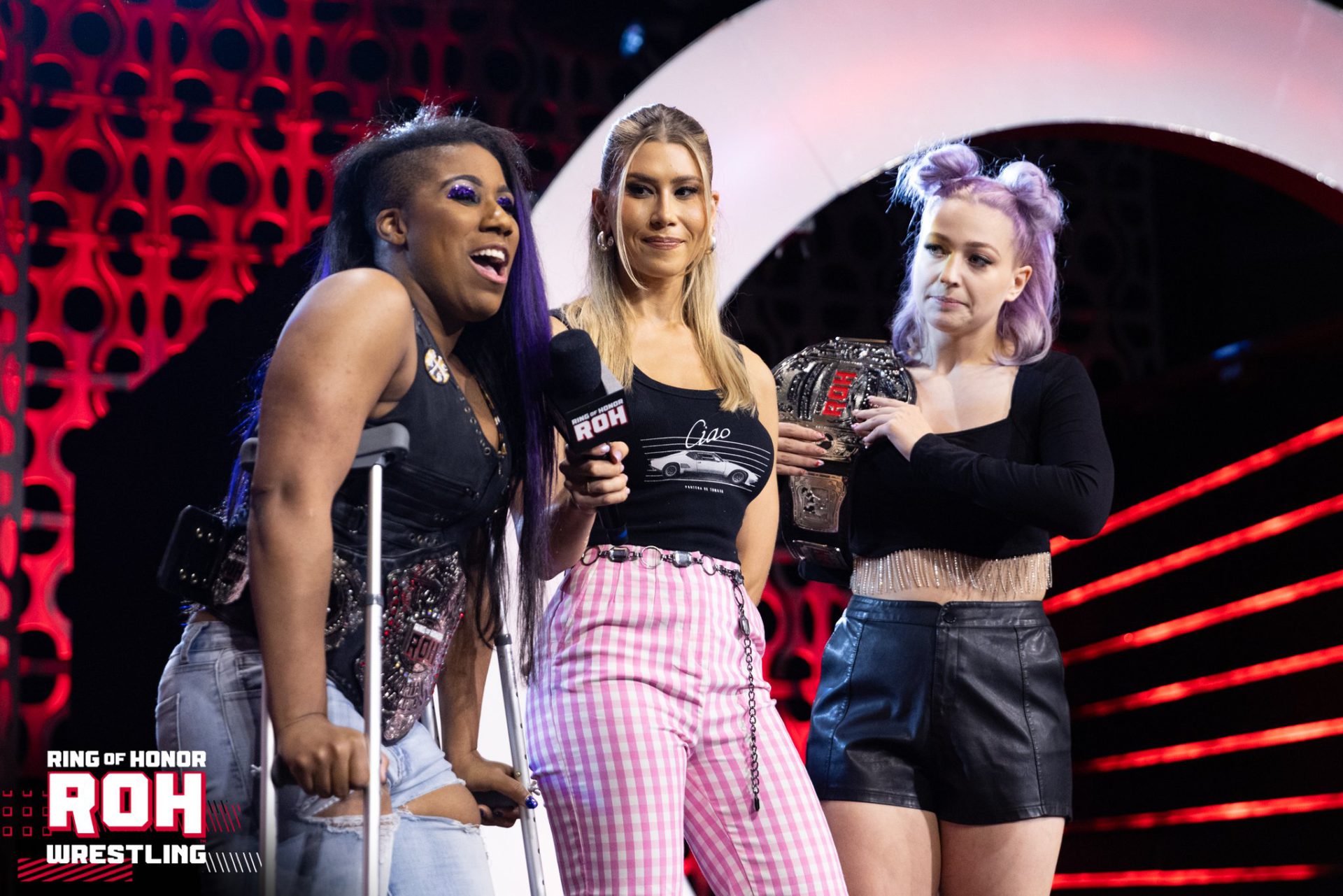 Athena Claims To Be Injured On This Week’s ROH - Diva Dirt