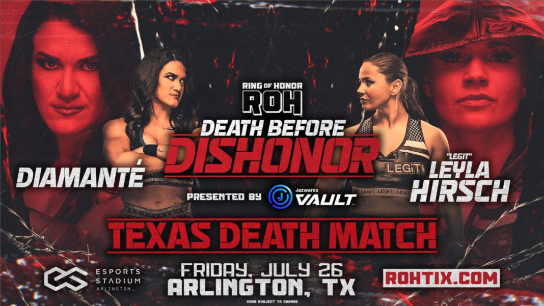 Texas Death Match Added To ROH Death Before Dishonor - Diva Dirt