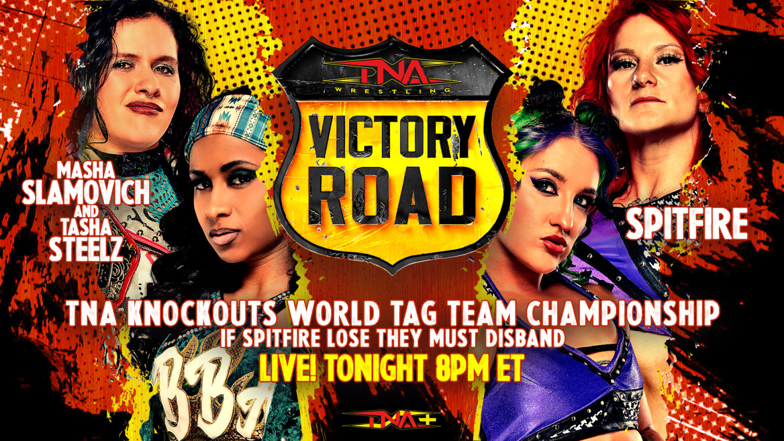 Tasha Steelz Replaces Alisha Edwards For Victory Road | Diva Dirt