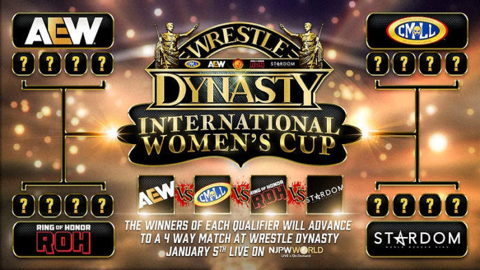NJPW x AEW Wrestle Dynasty: International Women’s Cup 4 Way Announced - Diva Dirt