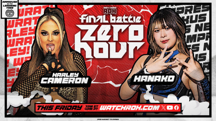 Match Added To ROH Final Battle Zero Hour - Diva Dirt