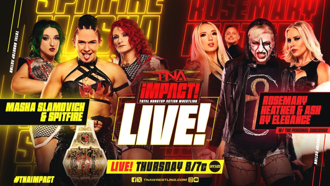 Six Knockout Tag Team Match Added To TNA Live Show | Diva Dirt