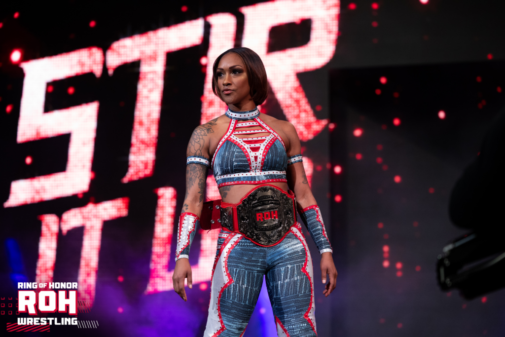 Red Velvet Retains ROH TV Title, Athena Returns! - Diva Dirt