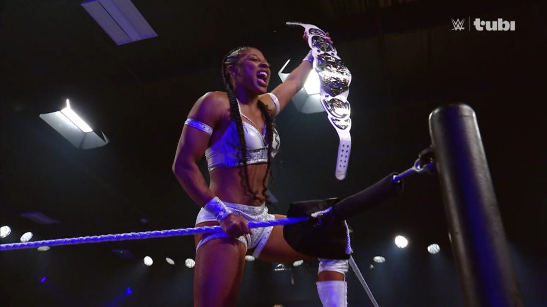 Kali Armstrong Becomes First-ever WWE Evolve Women's Champion - Diva Dirt