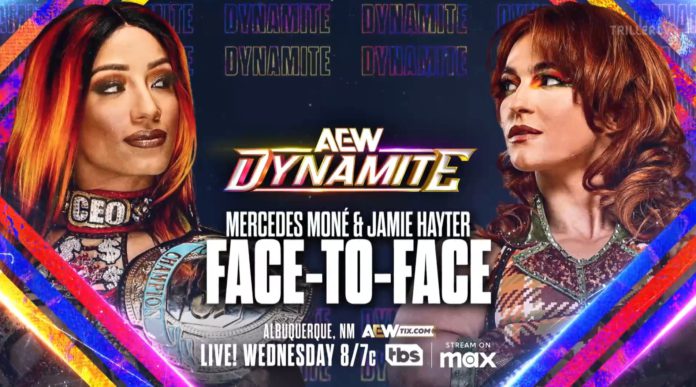 Mercedes Moné & Jamie Hayter Face-To-Face Plus Shirakawa vs. Hart Added ...