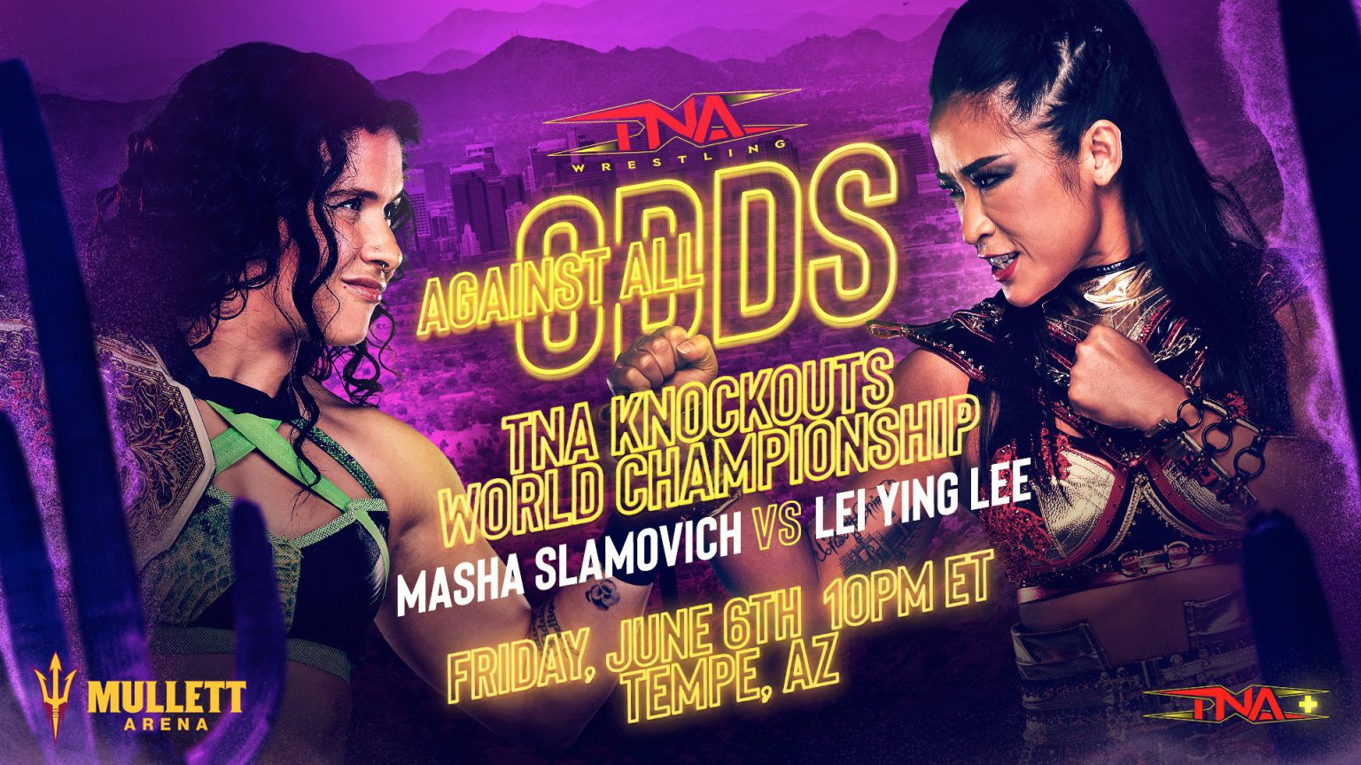 Lei Ying Lee vs Masha Slamovich At Against All Odds; M By Elegance Reveal Ruined - Diva Dirt