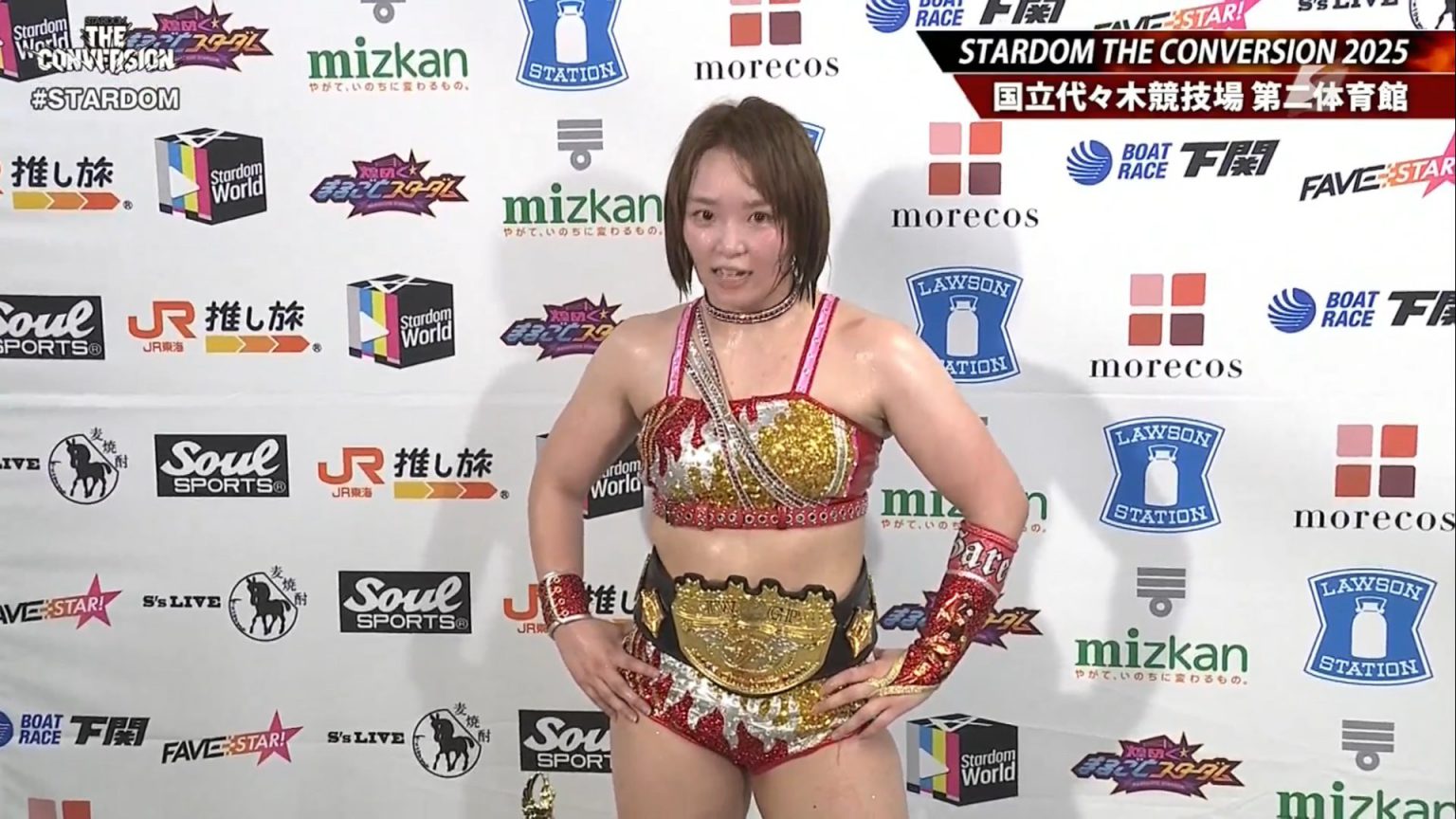 Sareee Captures The IWGP Women’s Title - Diva Dirt