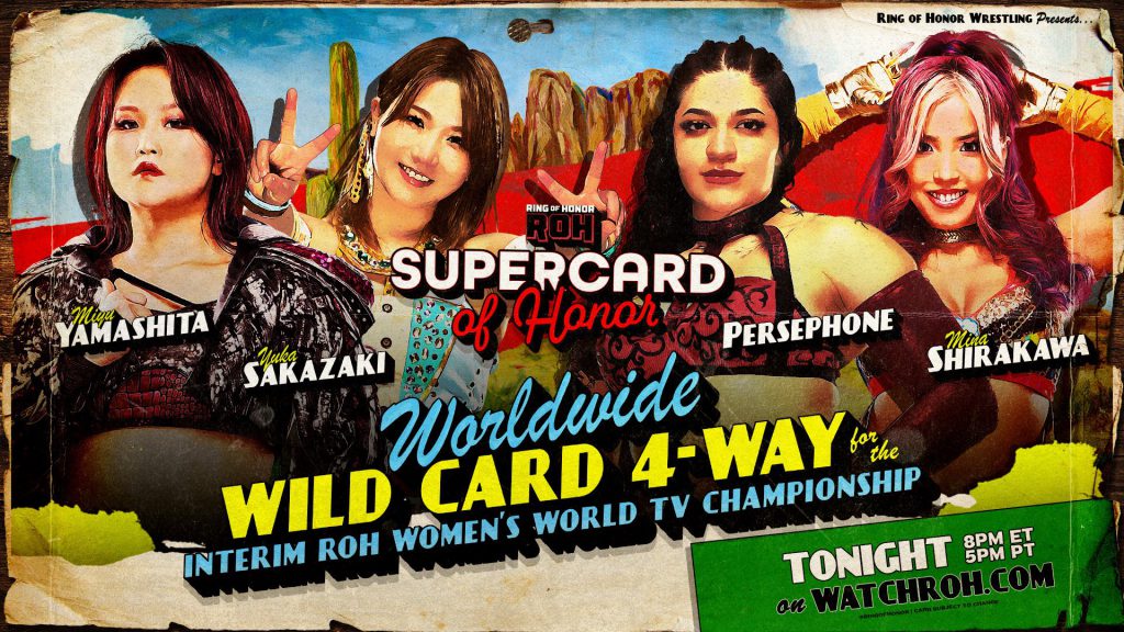 ROH Women’s TV Title To Crown Interim Champion At Supercard of Honor ...