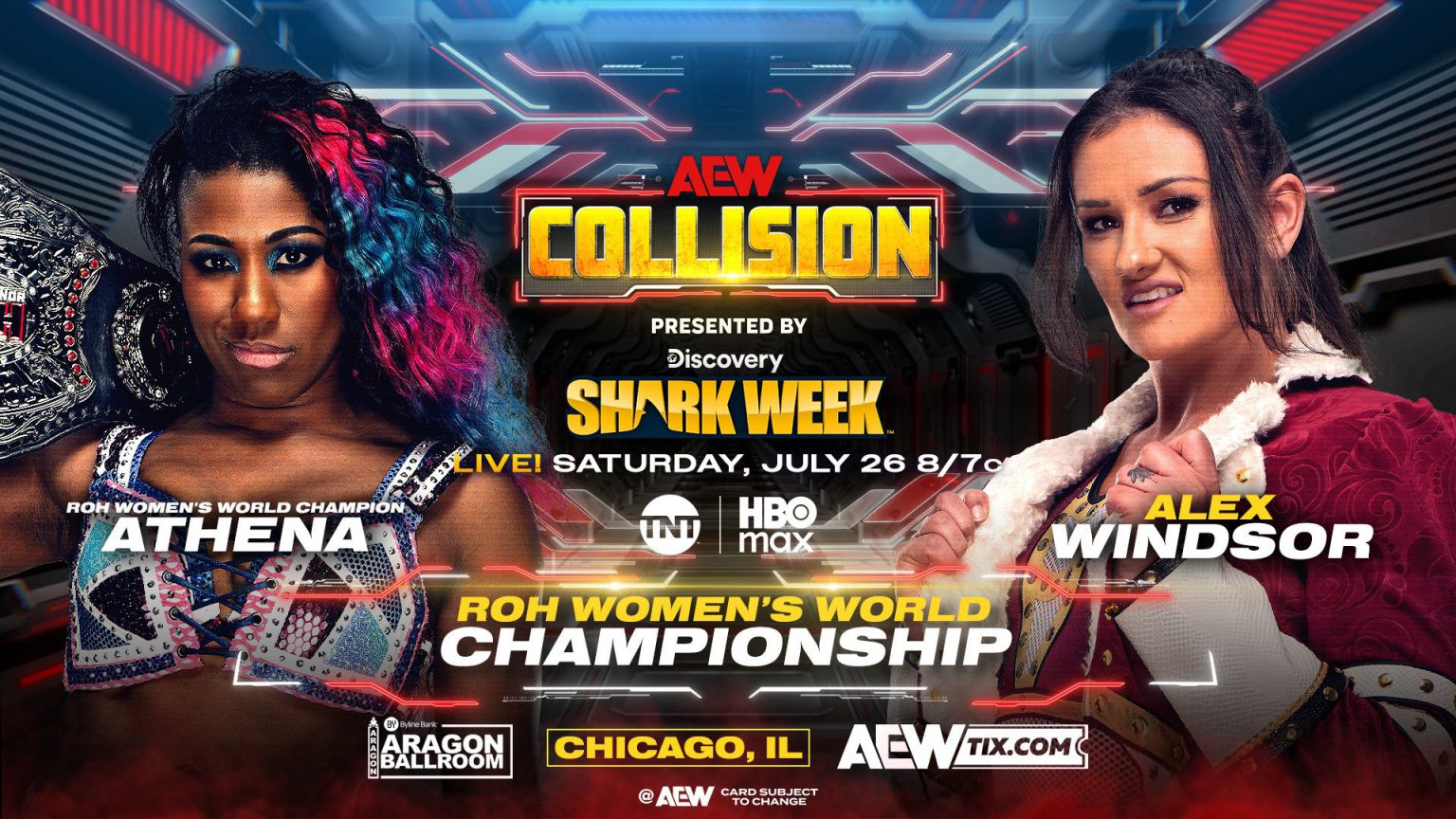 ROH Women’s Title Match Added To Next Week’s AEW Collision - Diva Dirt