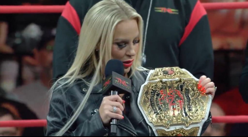 Ash by Elegance Relinquishes TNA Knockouts Title - Diva Dirt