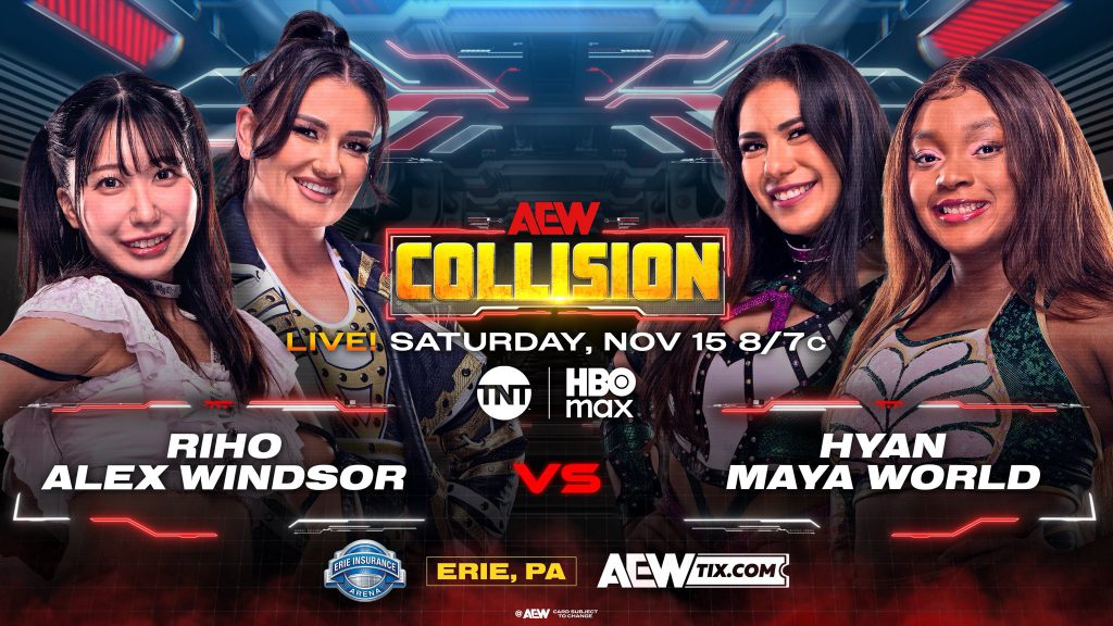 Maya World And Hyan Back In Action On AEW Collision | Diva Dirt