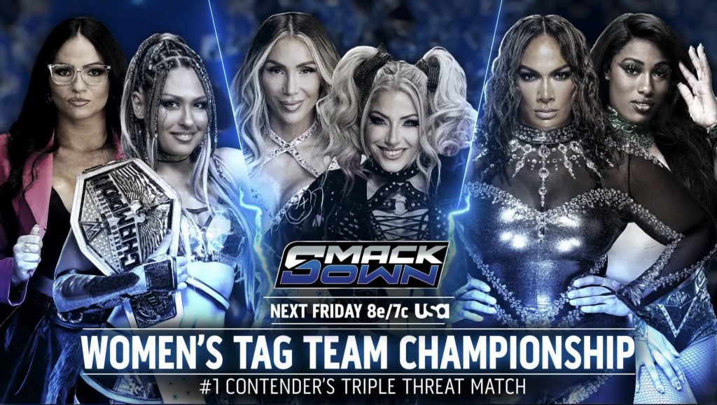 Women’s Tag Team Titles Number One Contenders Match Set For SmackDown ...
